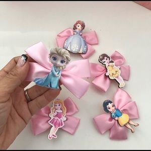 Accessories | Princess Pink Cute Bows | Poshmark